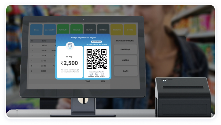 Dynamic QR Invoices for GST Compliant Businesses