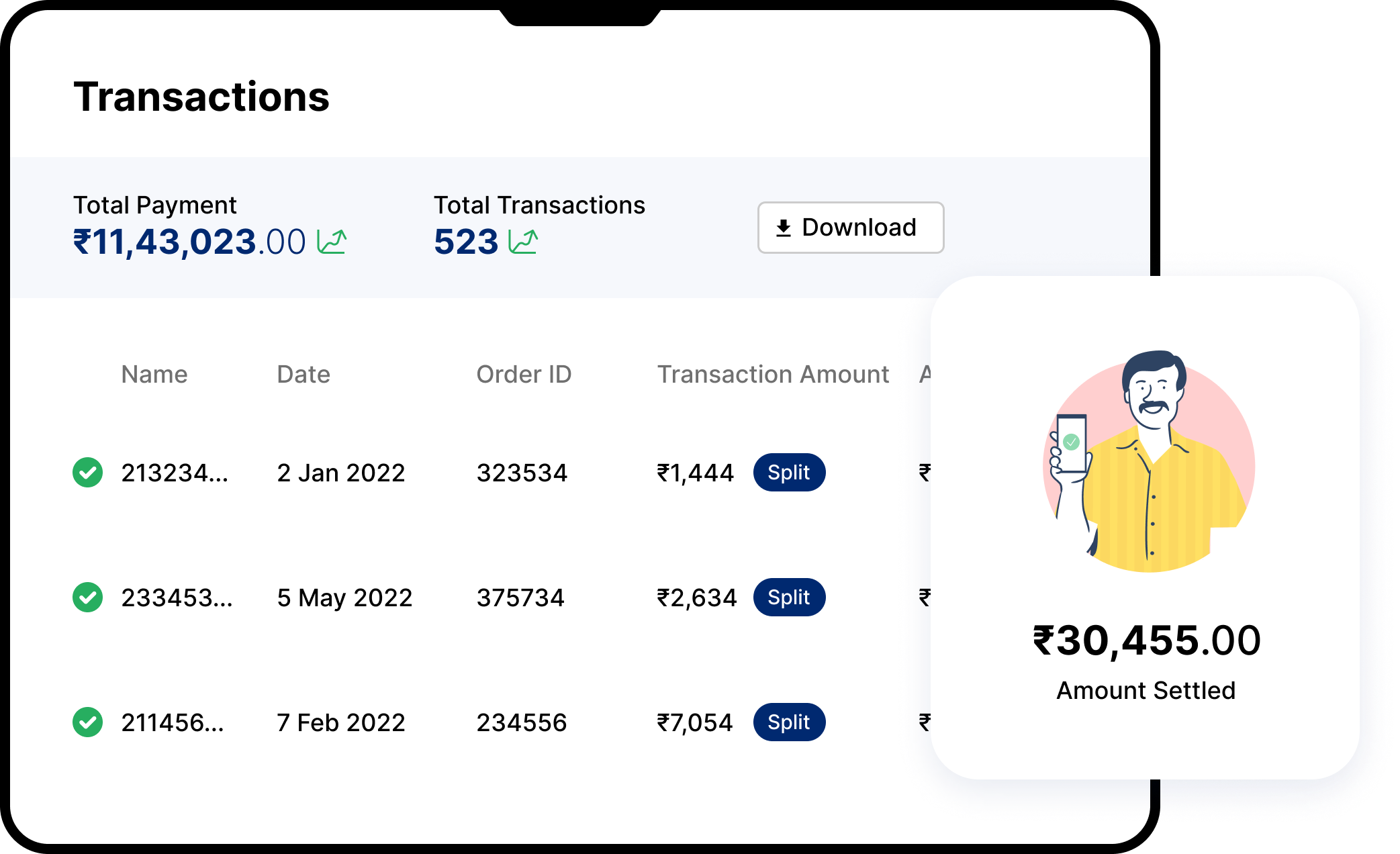 Split Settlement Payment Gateway to Easily Distribute Payments.